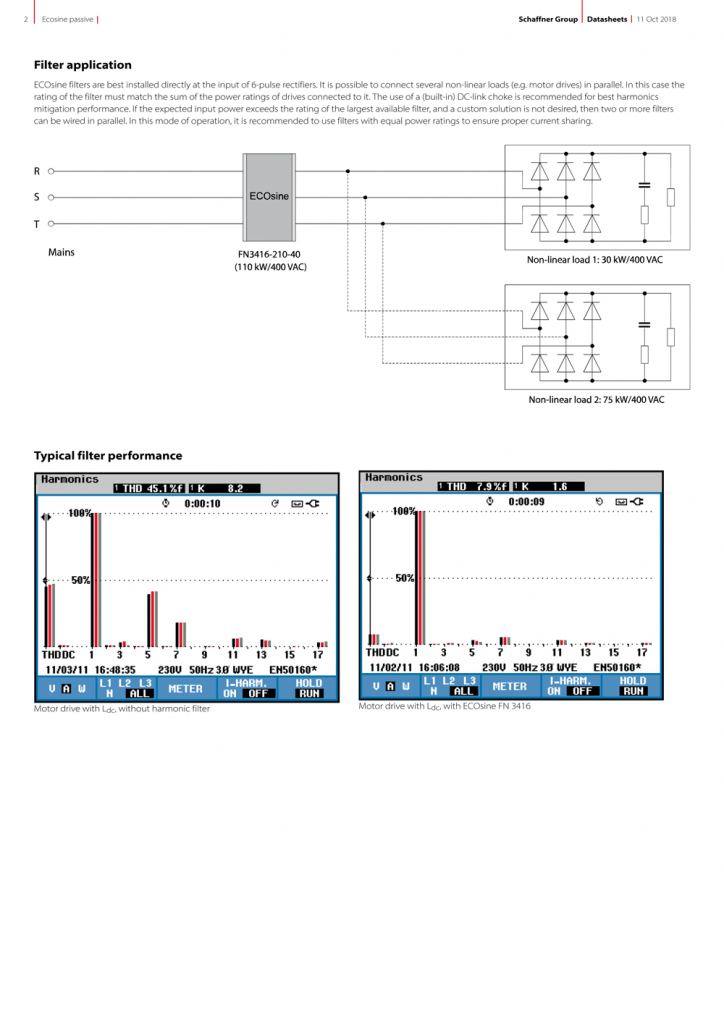 Schaffner Passive Economy Harmonic Filter – Tibox